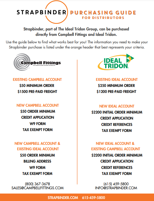 Literature | Catalogs & Guides | Ideal Tridon